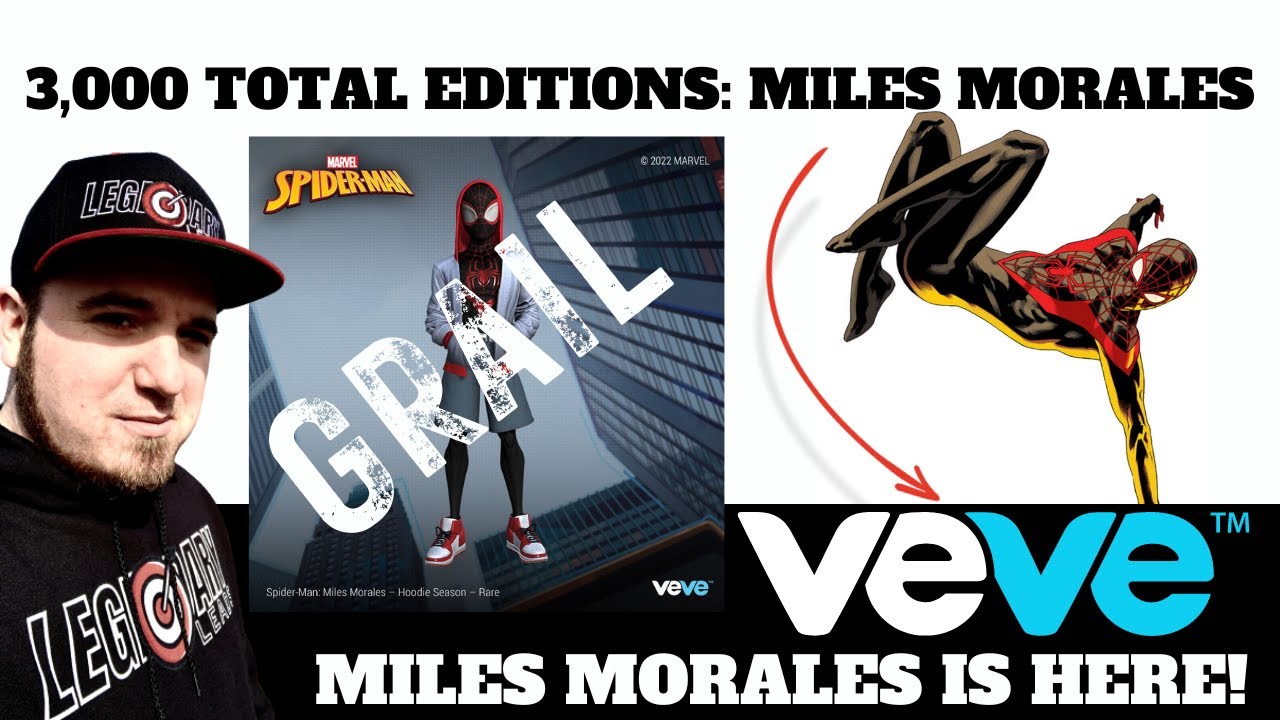 VeVe Miles Morales Digital Collectible NFT Drop - Is This A Grail ...