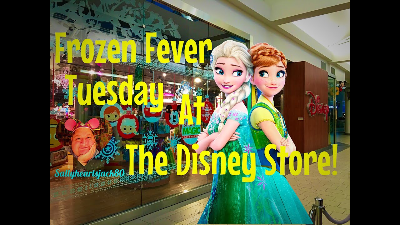 Vlogging at The Disney Store During Limited Edition Frozen Fever ...