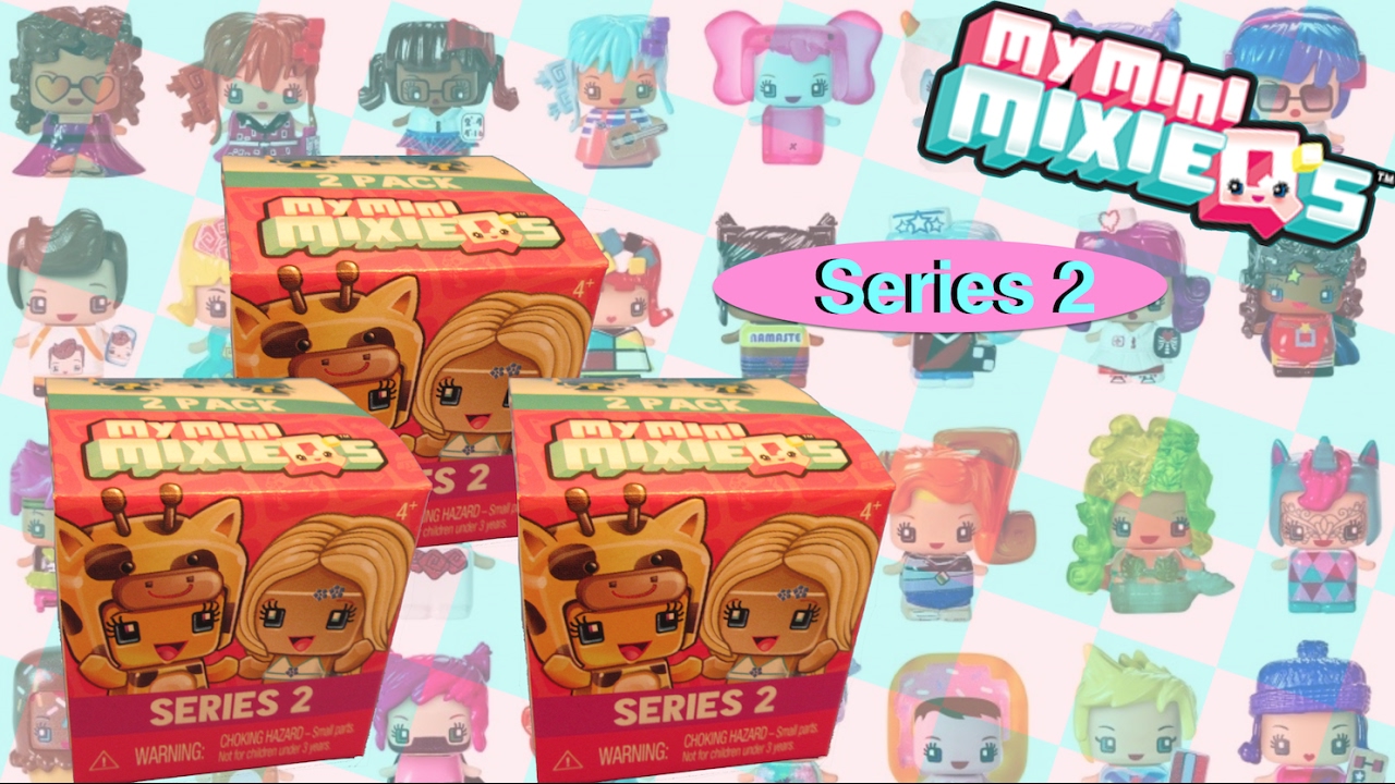 More My Mini Mixie Q's Series 2 & Series 1 - YouTube