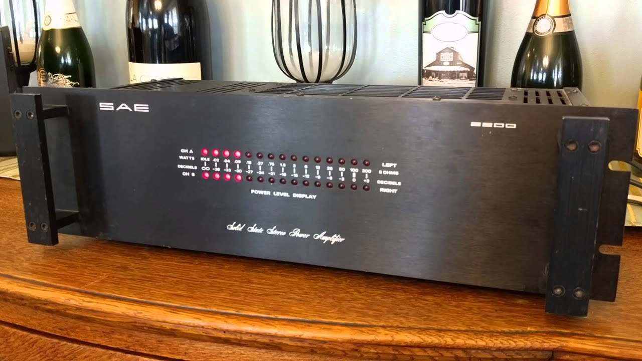 Sae power amplifier 2200