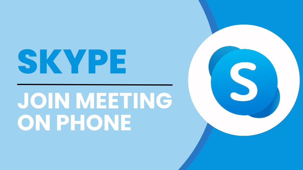 How To Join Meeting On Skype On Phone !! Join Skype Meeting On Your ...