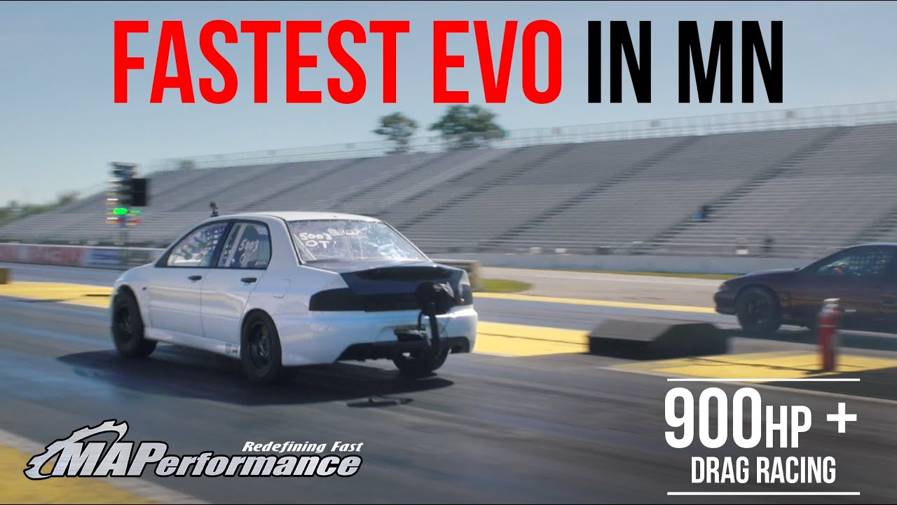 8 Second Evo 8 | 900hp Drag Racing - YouTube
