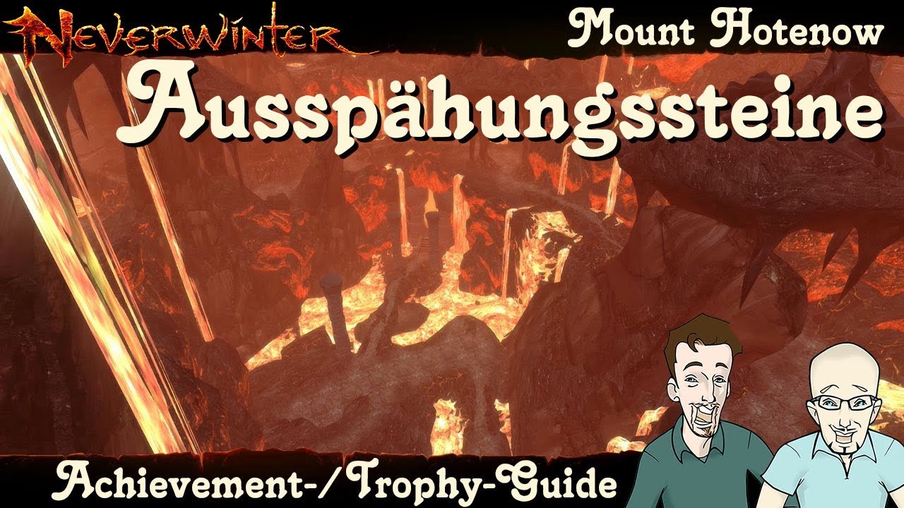 NEVERWINTER Fundorte aller Ausspähungssteine Mount Hotenow Guide ...