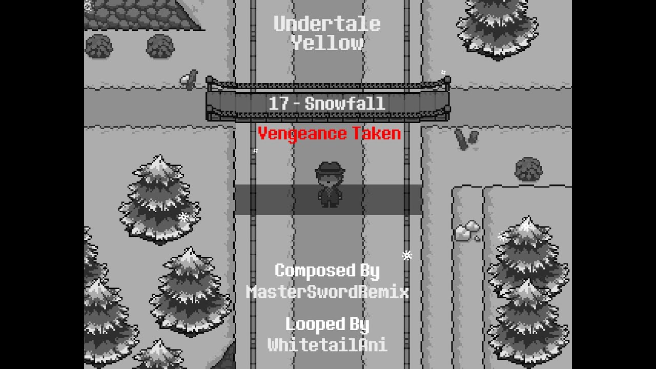 Undertale Yellow - 017 Snowfall (Vengeance Taken) (15 minute loop ...
