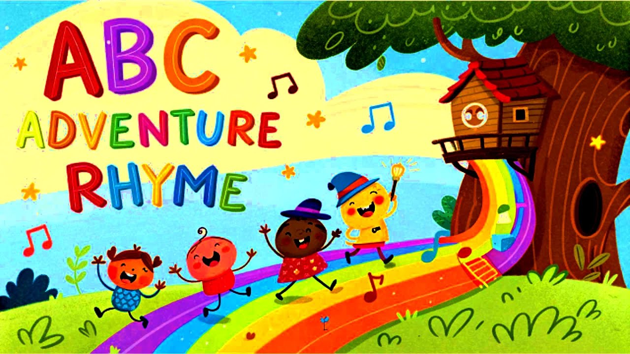 Learn your ABC's Toddlers Kids | ABC Adventure Rhyme for Kids ...