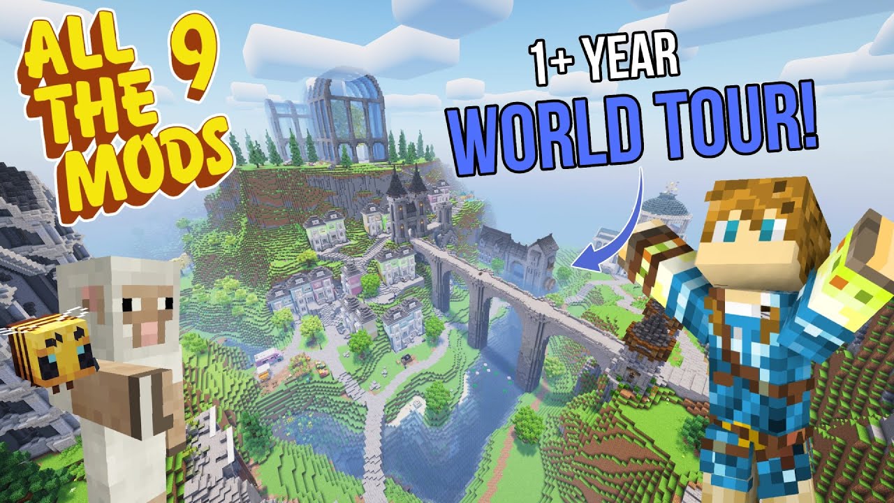 We Spent 1+ YEARS in All The Mods 9! ️ Finale [World Tour] - YouTube