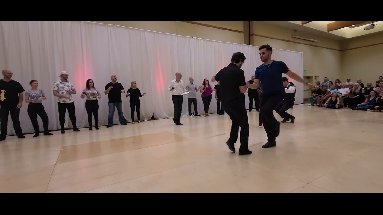 Swing 16 Finals at Swingin Dance Party 2022. Bria Quinn. David ...