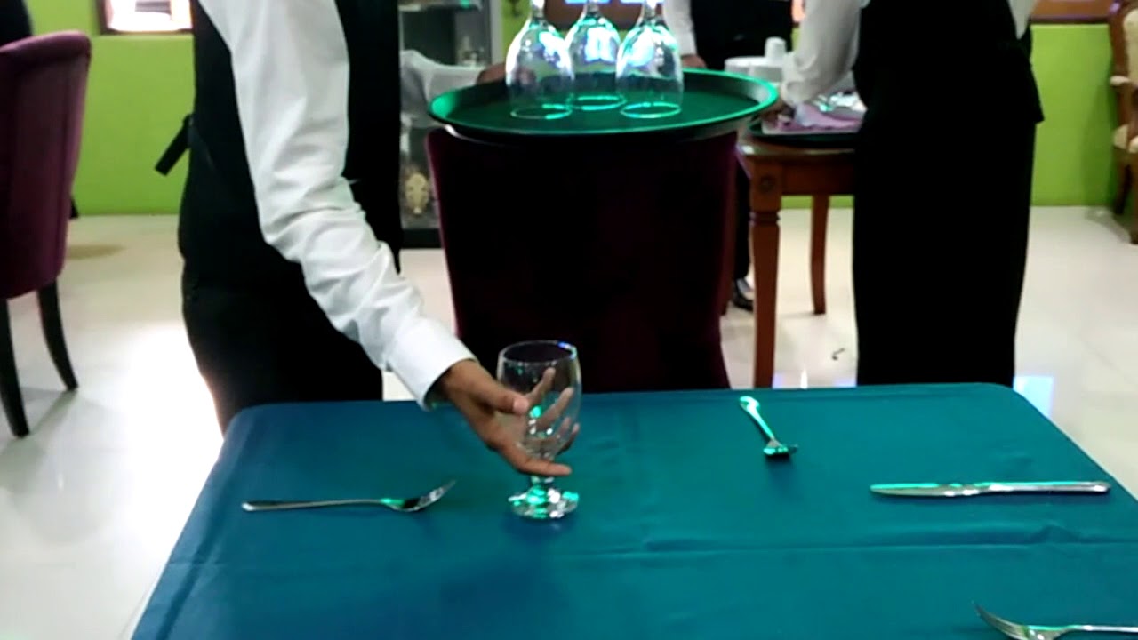 TableSetting Ala carte - YouTube