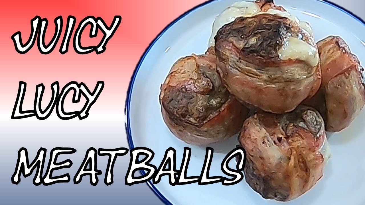 Unlock the Ultimate BBQ Weapon: Bacon-Wrapped Juicy Lucy Meatballs ...