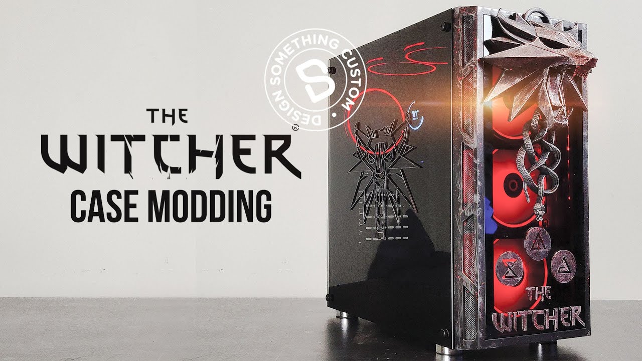 The Witcher Case Modding - YouTube
