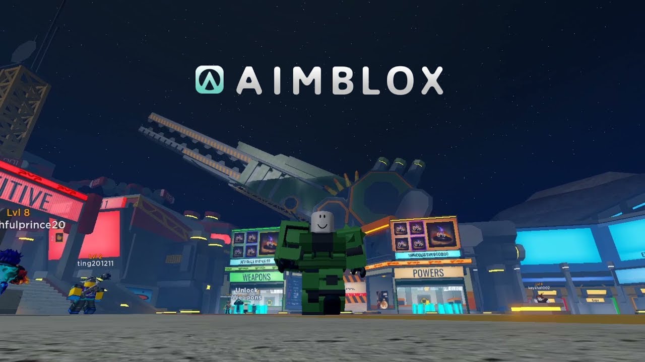 Roblox Aimblox! - YouTube