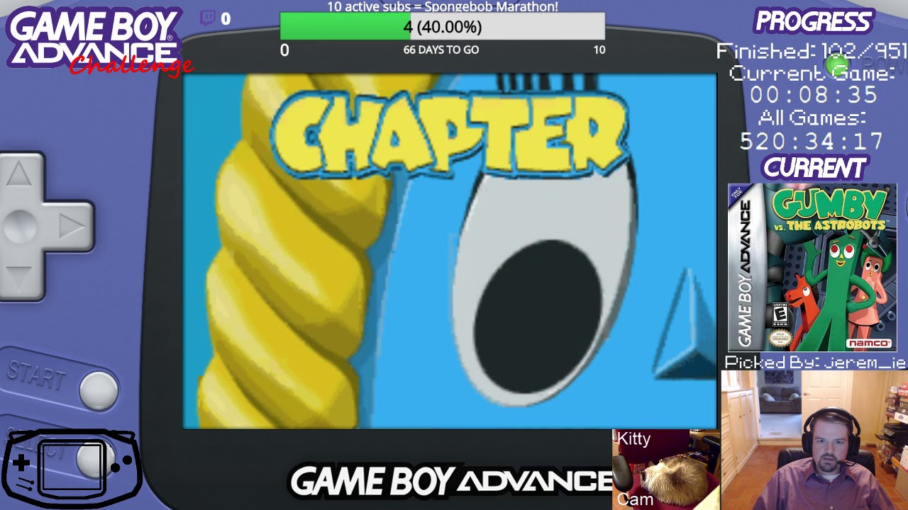 Gumby v. The Astrobots (GBA Challenge #103) (Let's Play) - YouTube