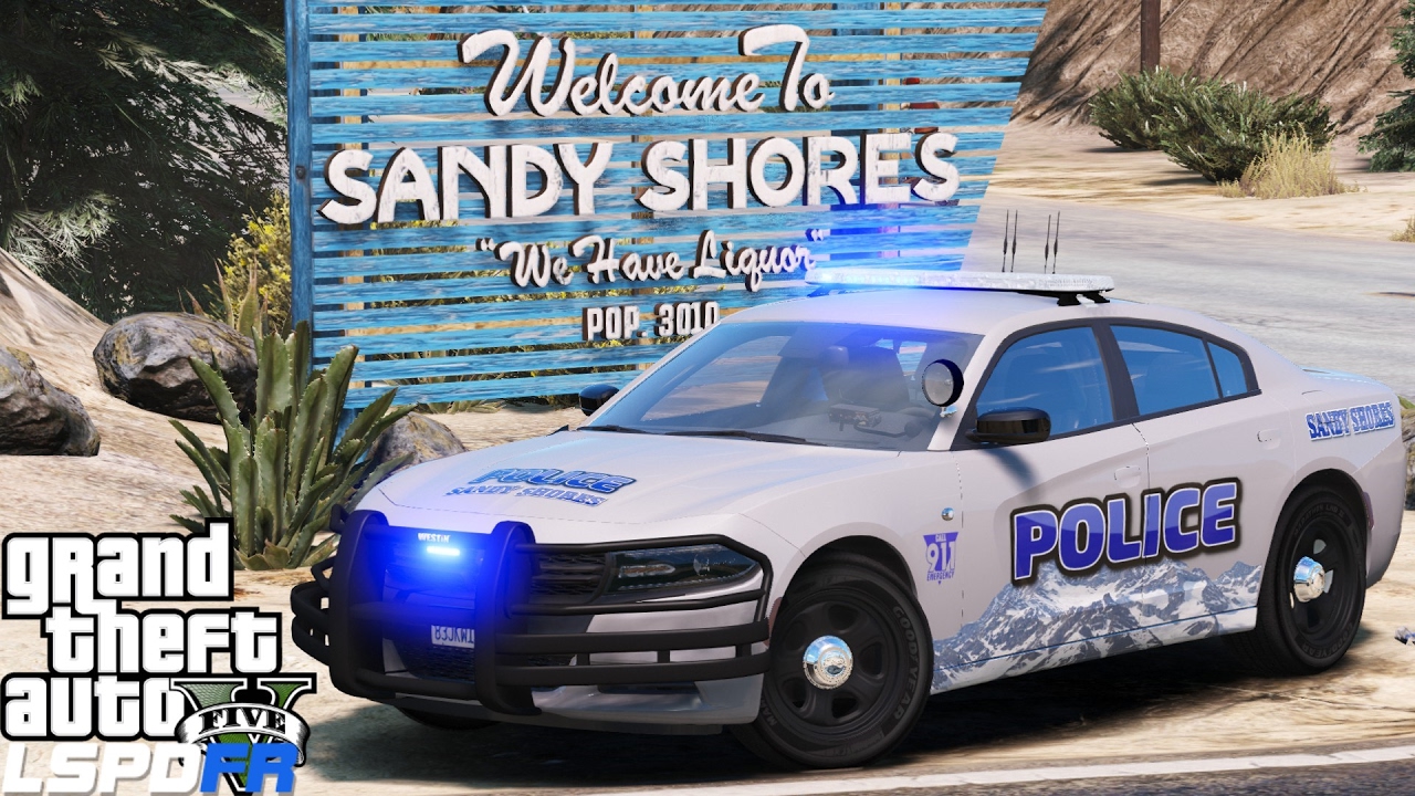 GTA 5 LSPDFR Police Mod 365 | Sandy Shores Police Department 2016 ...