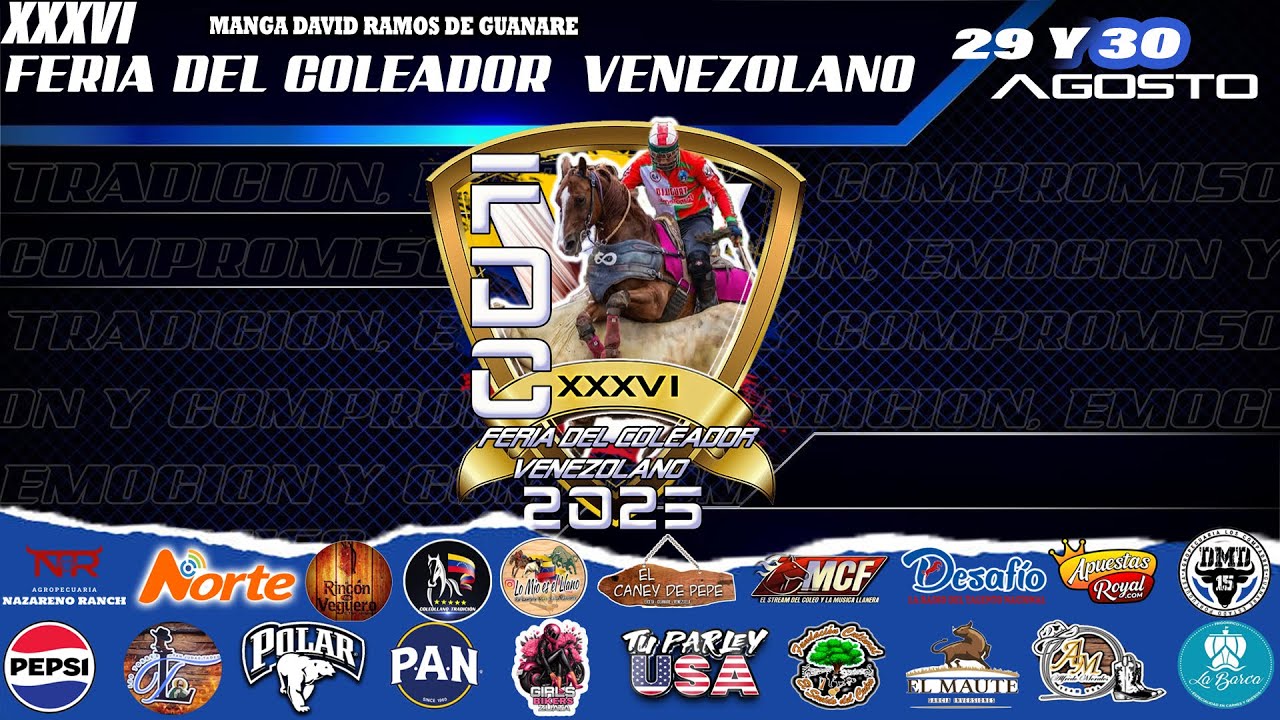 XXXVI Feria Del Coleador Venezolano - YouTube