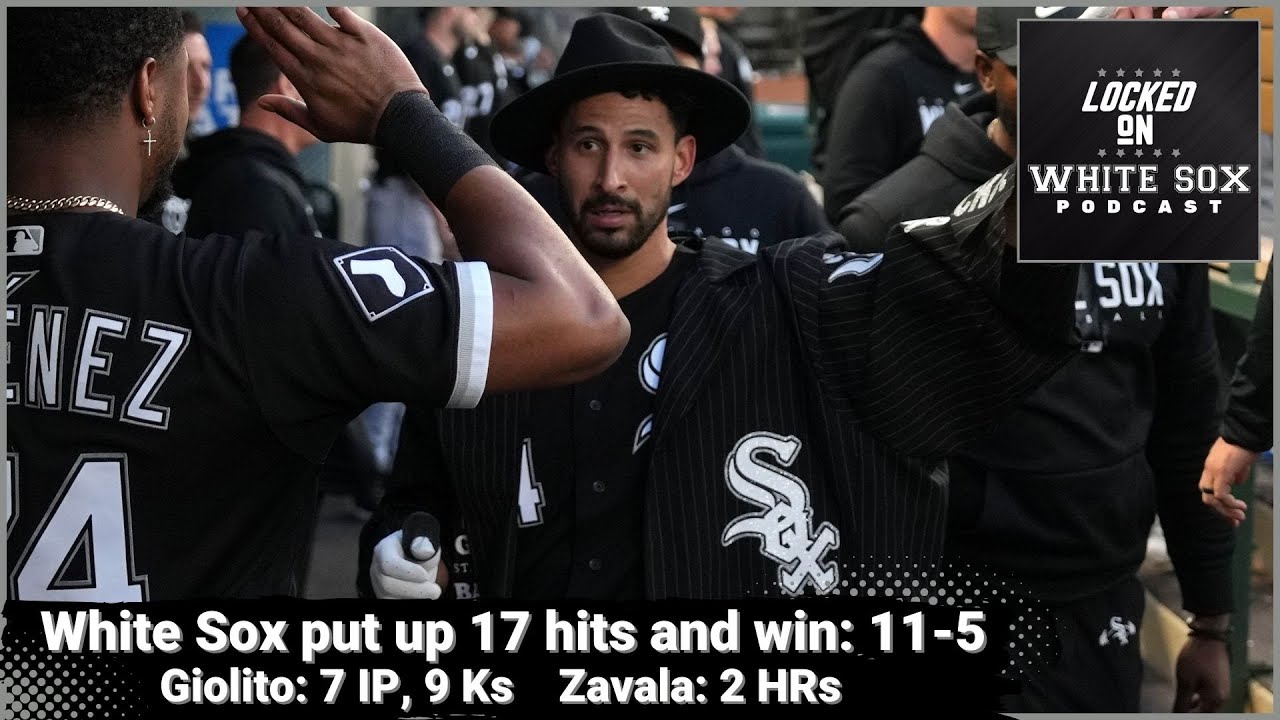 Andrew Vaughn & Seby Zavala had a big night as the Chicago White Sox ...