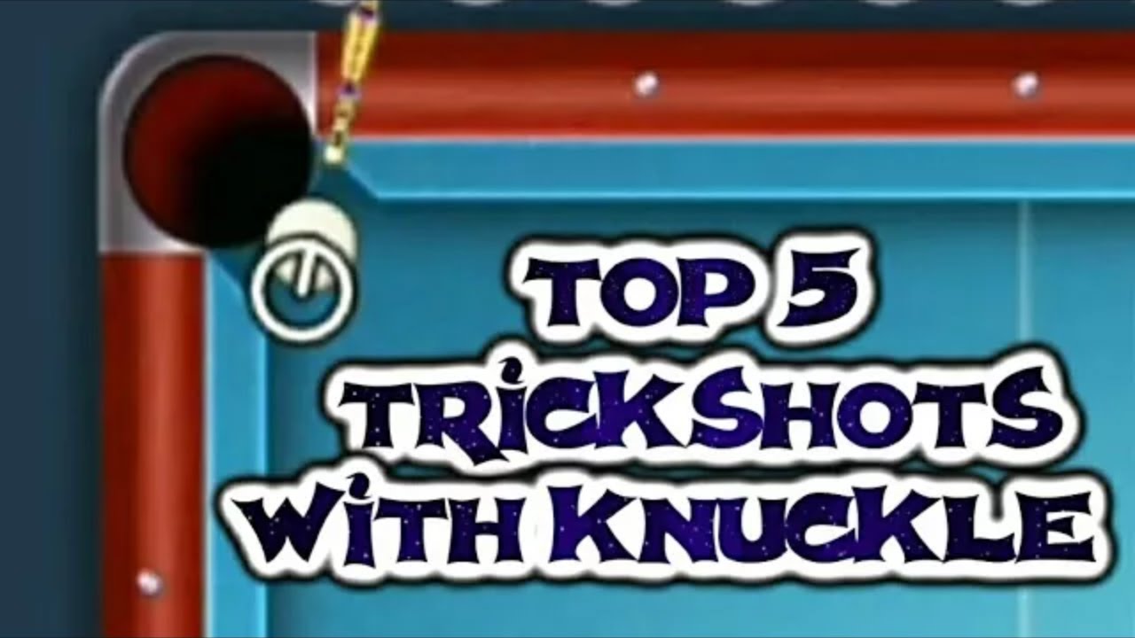 How to do trickshots | Learn Top 5 Knuckle Shots | - YouTube
