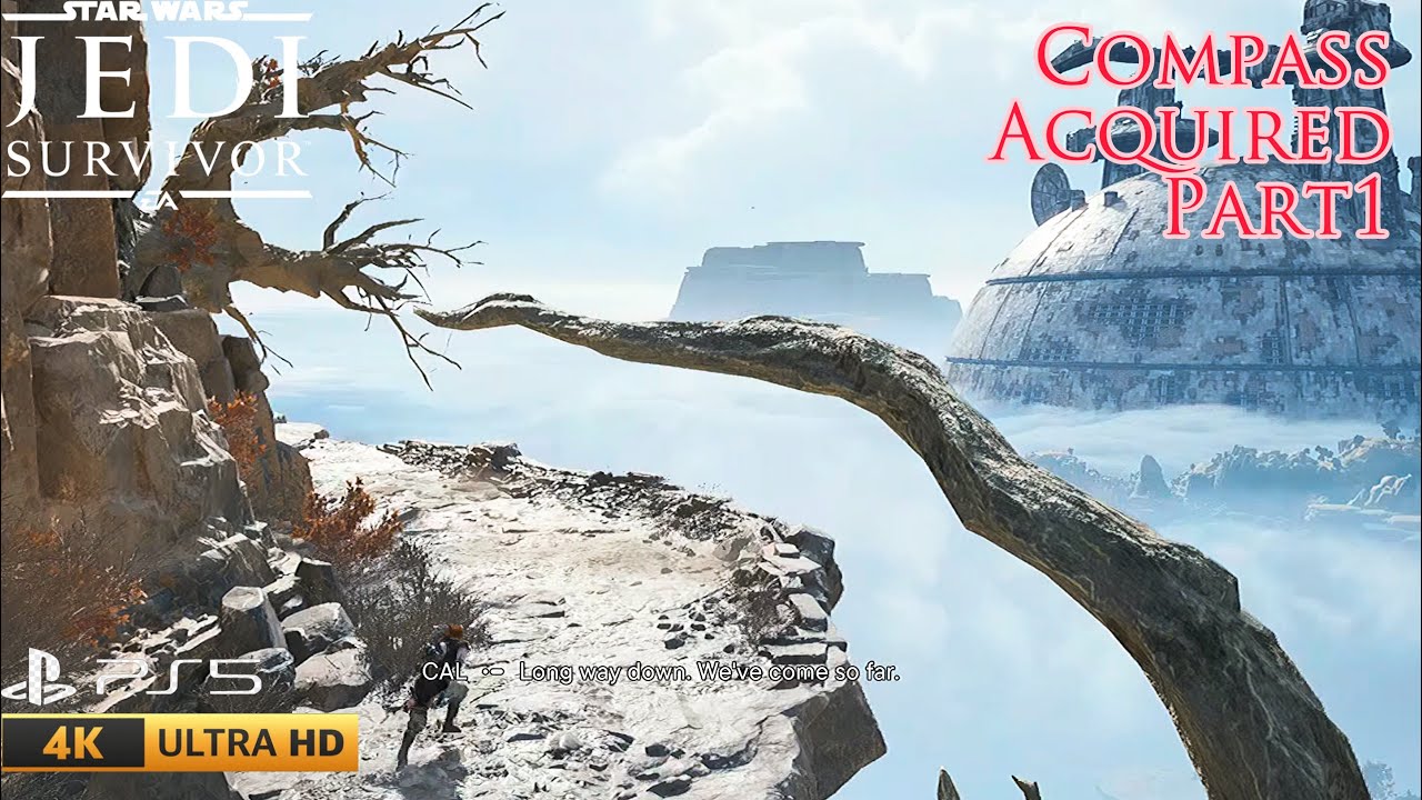 STAR WARS Jedi Survivor PS5 "Compass Acquired" Part 1 Jedi Grand Master ...