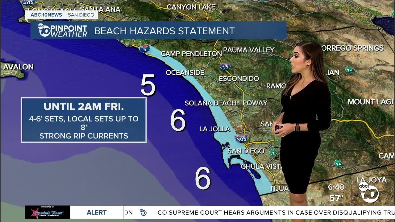 ABC 10News Pinpoint Weather with Weather Anchor Vanessa Paz - YouTube