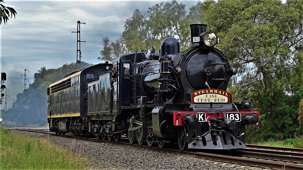 K183 - Third Mainline Trial Runs - YouTube