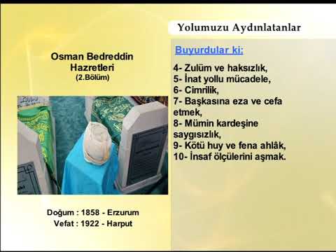 Osman Bedreddin Hazretleri - Bölüm 2 | Yolumuzu Aydınlatanlar