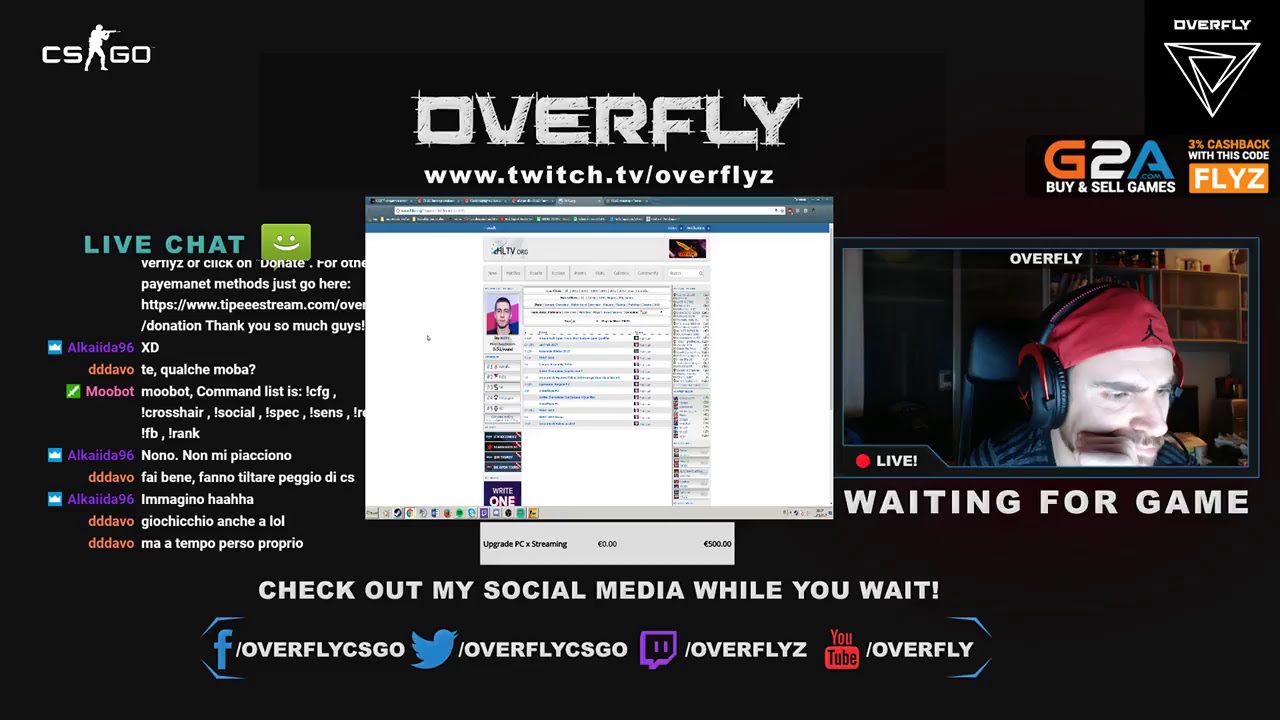[ITA/ENG] overfly csgo Faceit and more! - YouTube