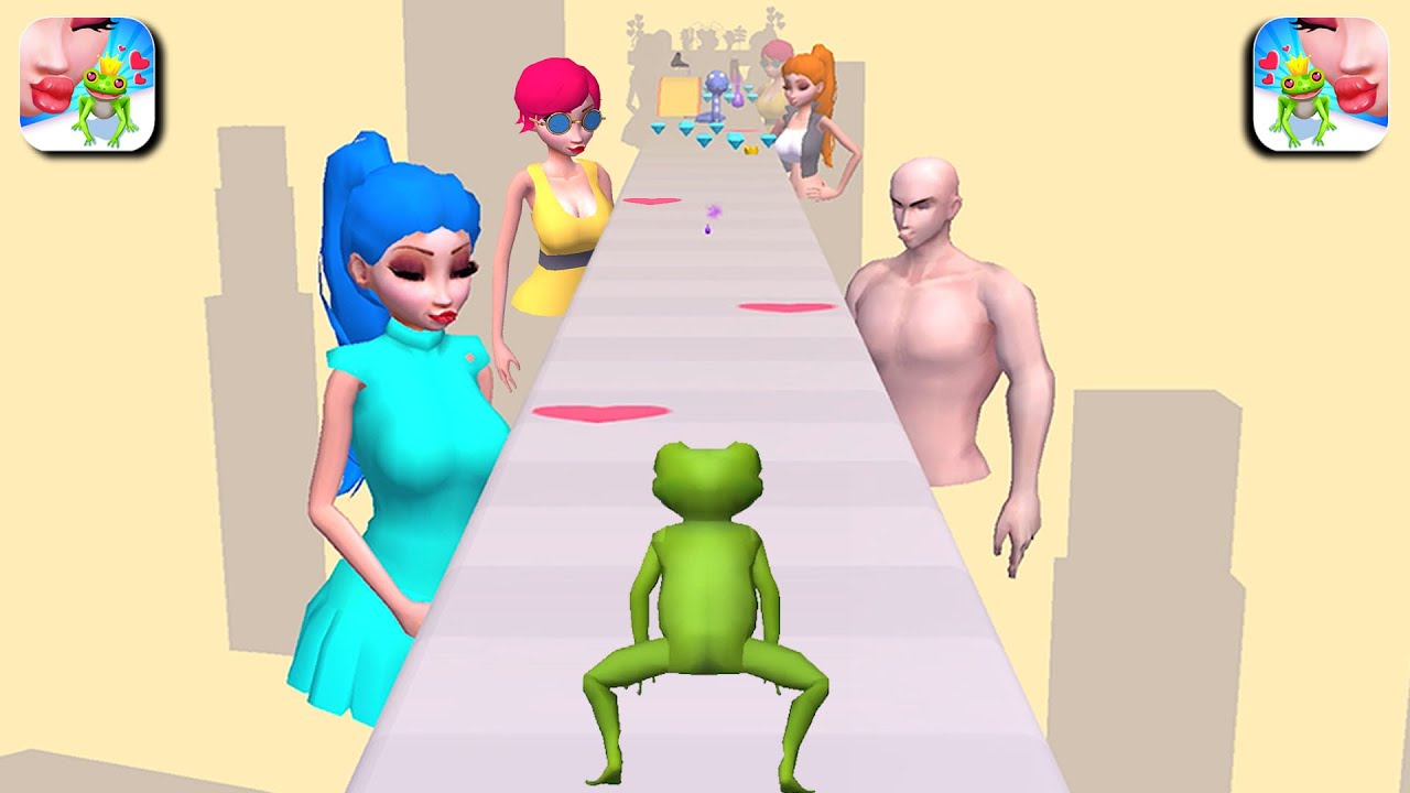 📌 Satisfying Mobile Gameplay MAX LEVELS: Playing 999 Tiktok New Game Frog Runner Relaxing ...