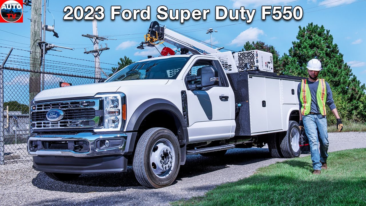 2023 Ford Super Duty F 550 Chassis Cab And F 450 XL YouTube