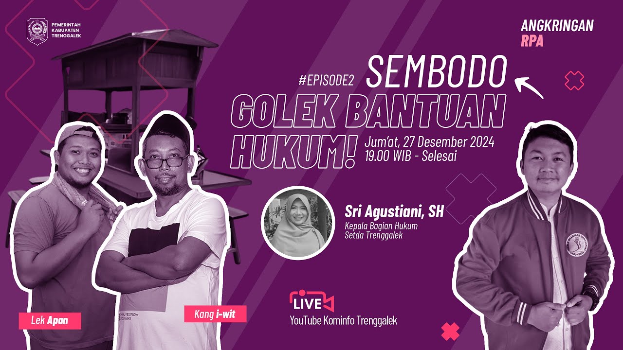 #EPISODE2 SEMBODO GOLEK BANTUAN HUKUM #AngkringanRPA - YouTube