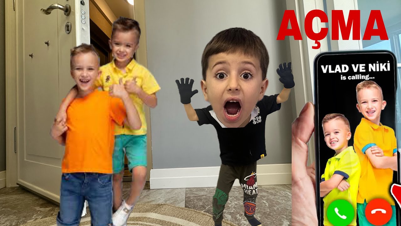 OLAMAZ ARAS VLAD VE NİKİ GECE 3 TE SENİ ARIYOR SAKIN AÇMA ...