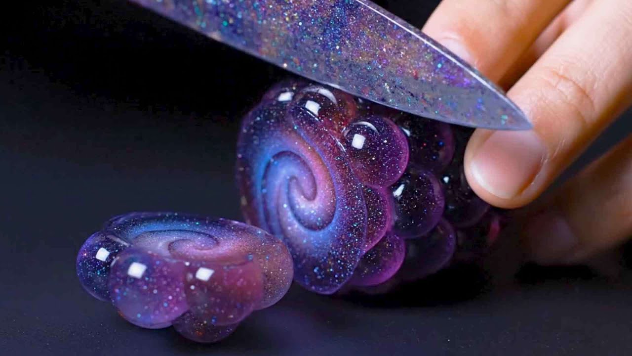 30 Minutes of Satisfying AI ASMR Glass Cutting Video | AI ASMR - YouTube