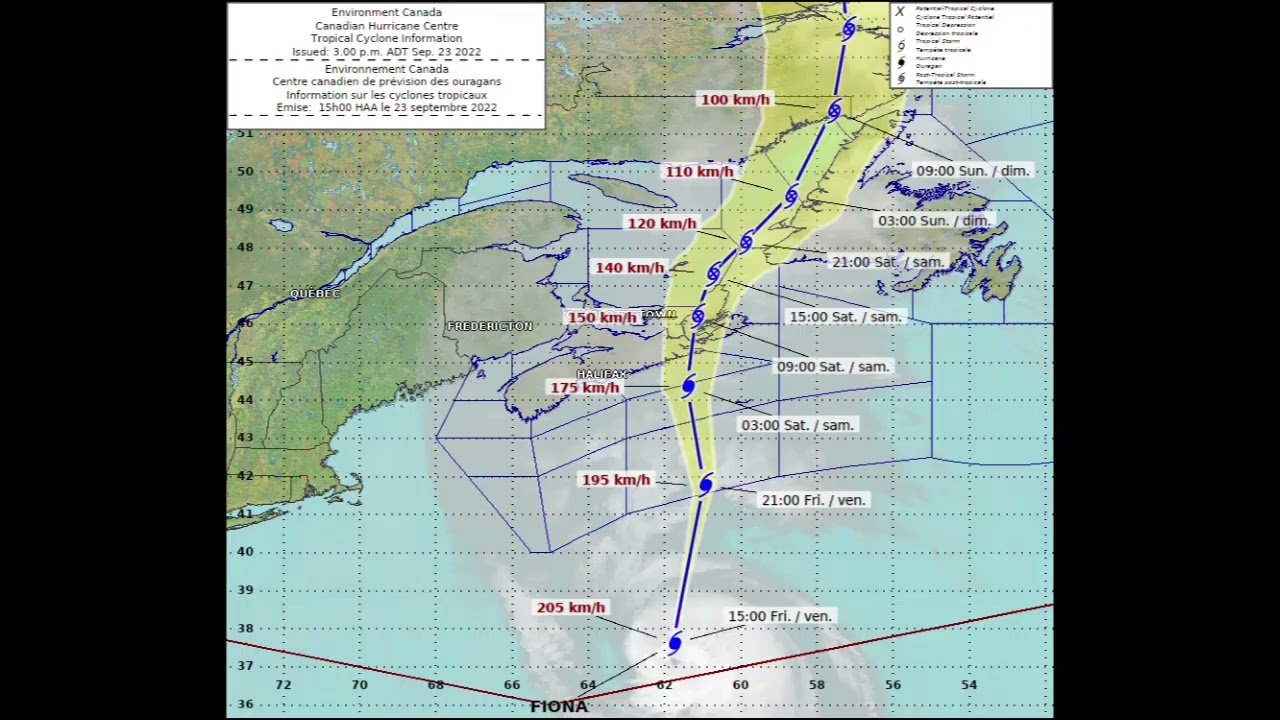 Alert Ready: Hurricane Warning All Counties of Prince Edward Island ...
