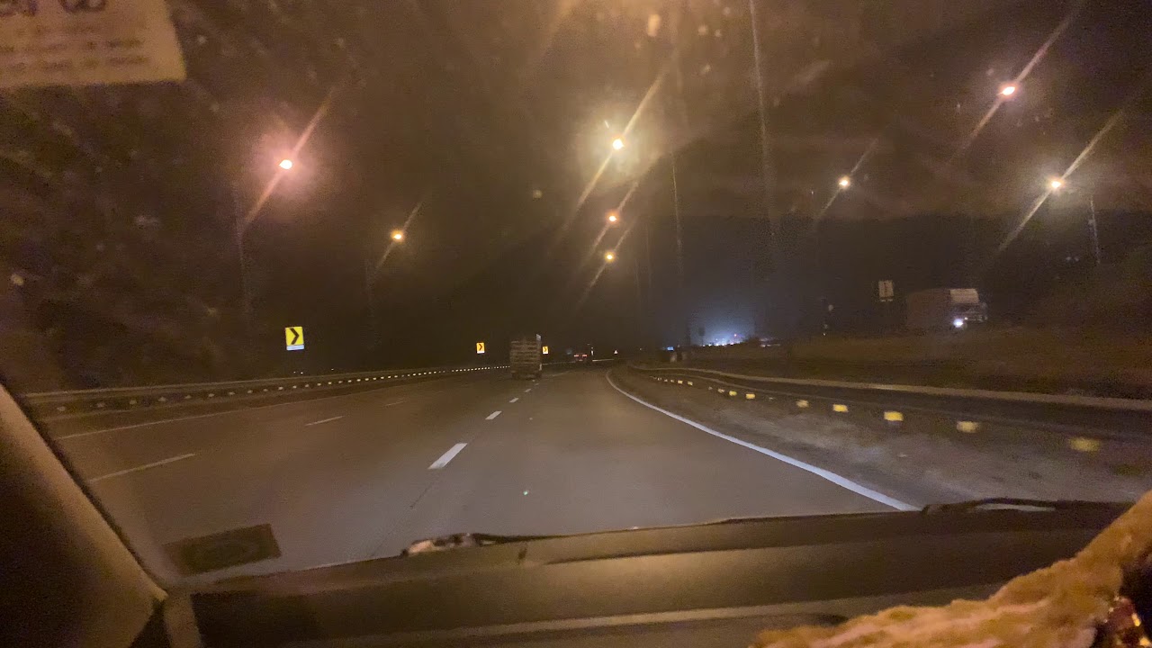 Skoda Rapid auto..!!! Late Night Driving On Pune -Mumbai Expressway ...
