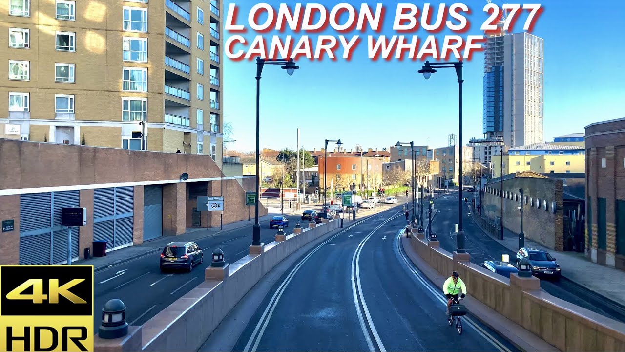 London Bus Rides 🇬🇧 Route 277 🚍 Crossharbour To Dalston Junction ...