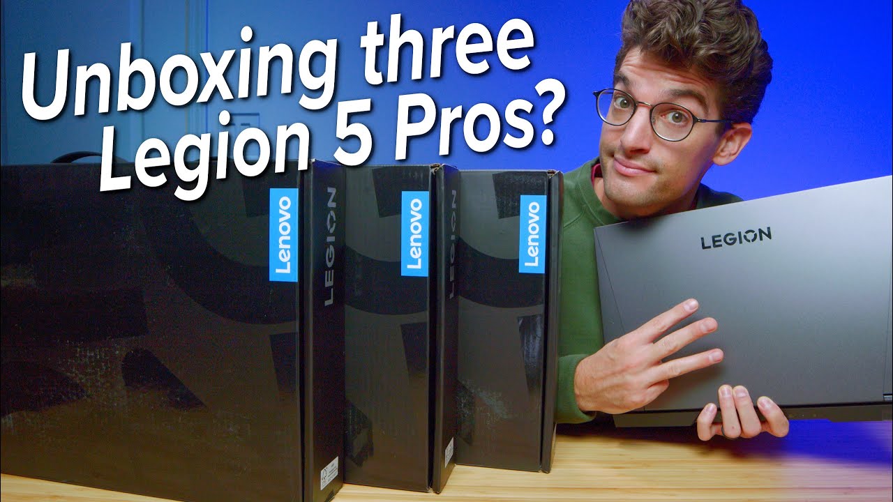 Unboxing the Lenovo Legion 5 Pro | Ryzen 7 6800H - YouTube