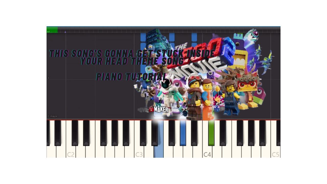 This Song's Gonna Get Stuck Inside Your Head Theme Song (Synthesia ...