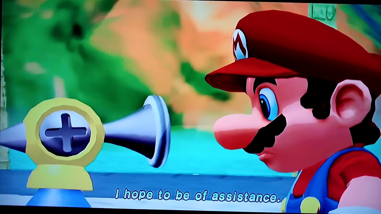 Super Mario Sunshine: (3D All-Stars) The Fludd Instructions - YouTube