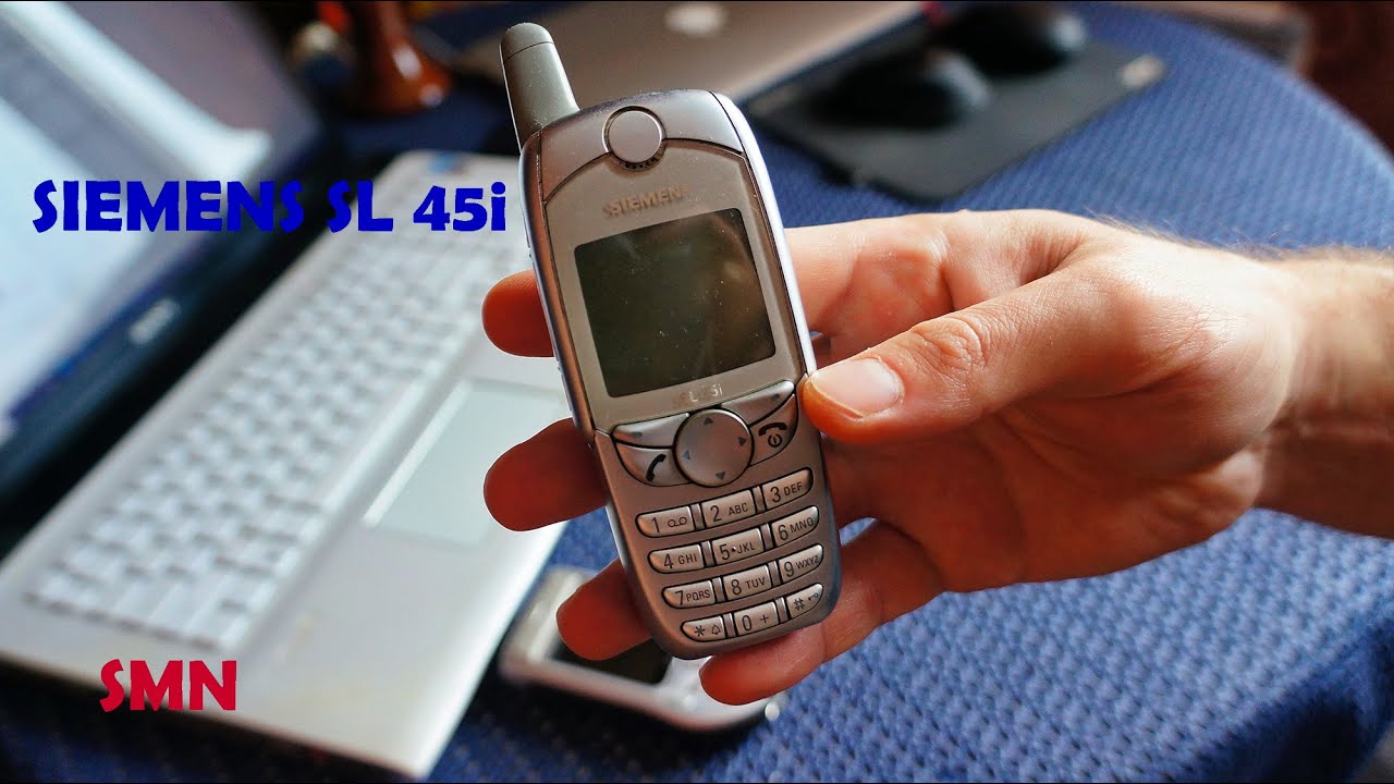 SIEMENS SL 45i | обзор - YouTube