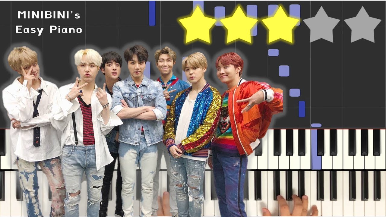 BTS (방탄소년단) - HOME 《Piano Tutorial》 ★★★☆☆ - YouTube