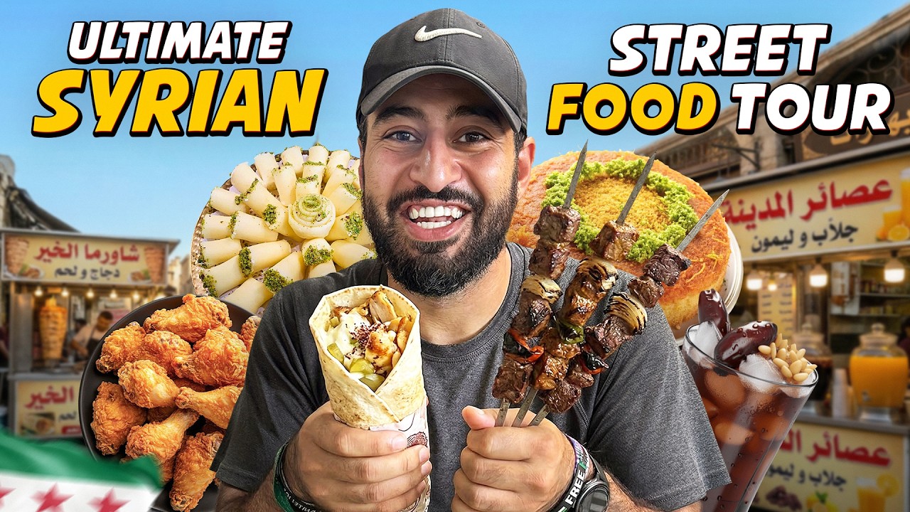 Syrian Street Food RANKED in My TOP 5!! Here's Why Damascus Food is ...