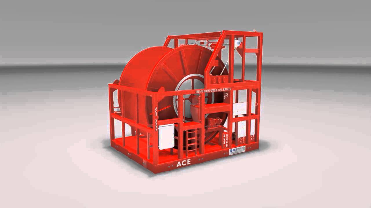 ACE Zone 1 1.5 Tonne WLL Umbilical Reeler - YouTube