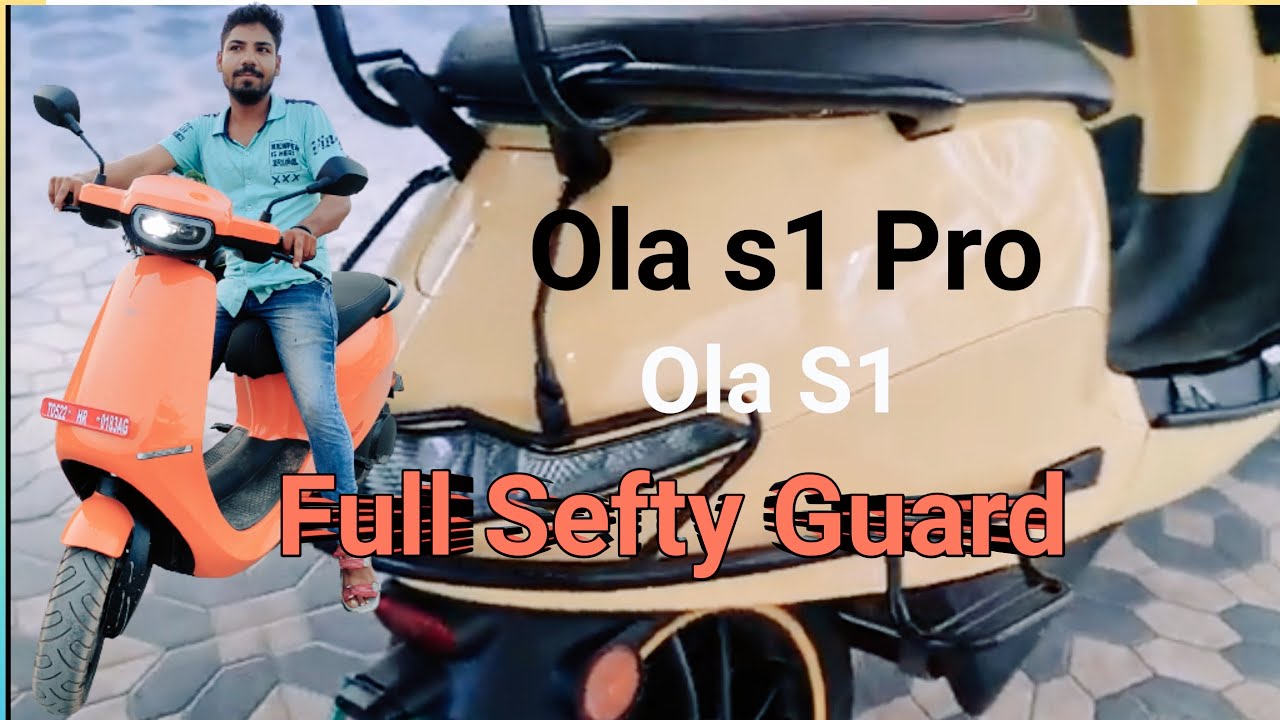 Ola S1 Pro / Ola S1 Full Asseseries Sefty Guard Leg guard Neck guard ...