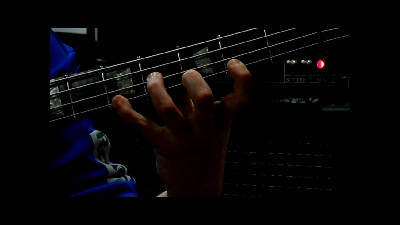 Bass Lesson For Beginners Left Hand Exercise N 2 The Spider - YouTube