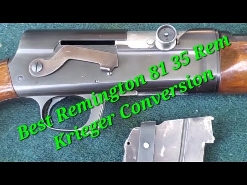 Rare Rem 81 in 35 Remington Shooting with Krieger Conversion Steel ...