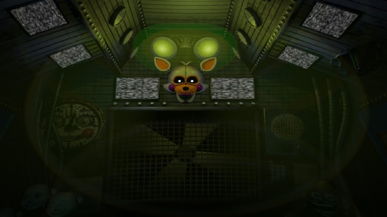 Lol-bit mask Easter egg? (Fnaf sister location!) - YouTube