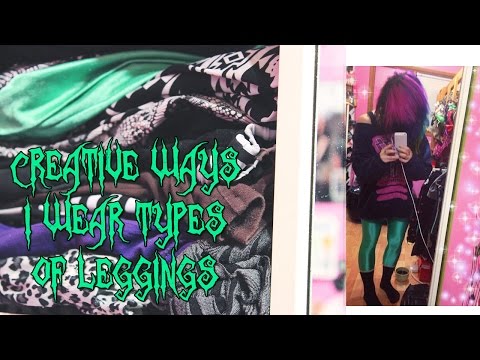 Creative ways I wear types of leggings | Styling
