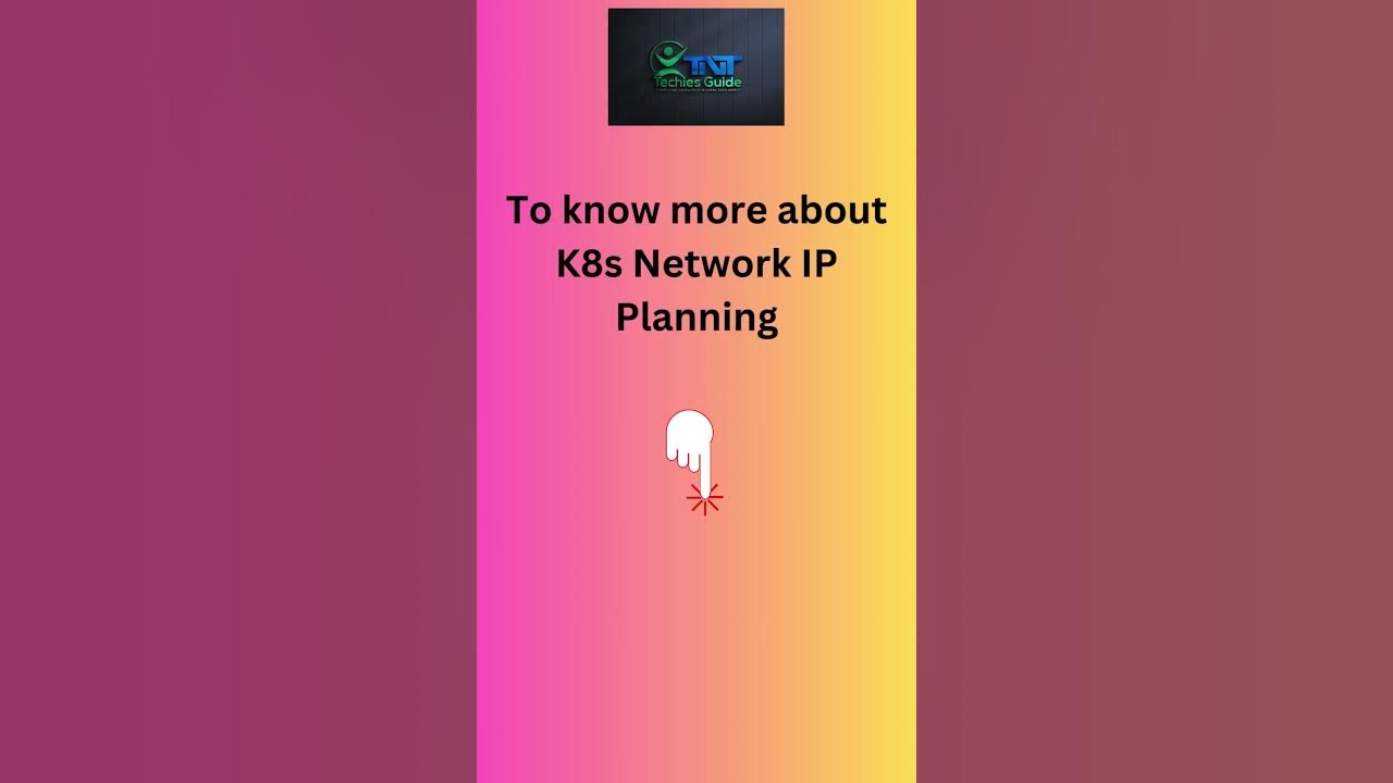 K8s Network IP Planning - YouTube
