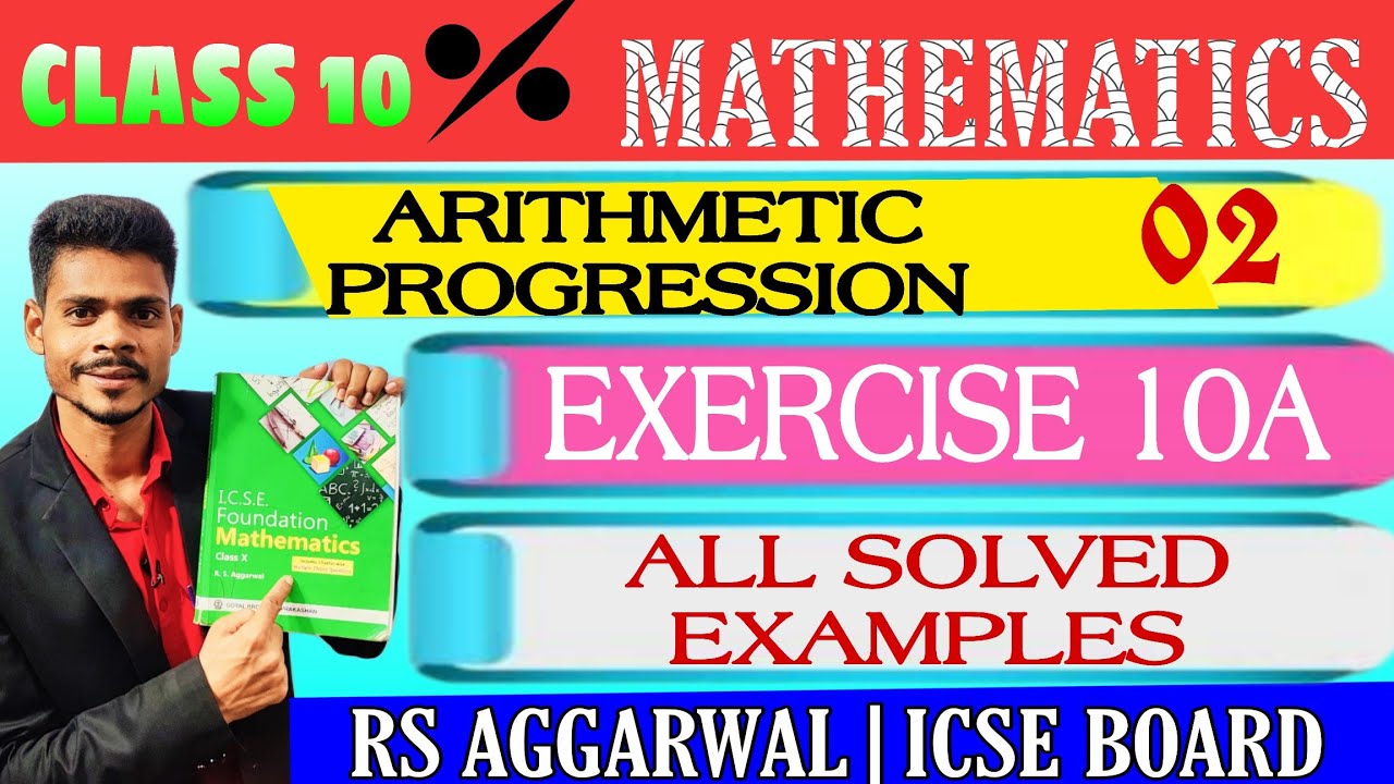 Class 10 maths| Arithmetic progression| all solved examples of exercise ...