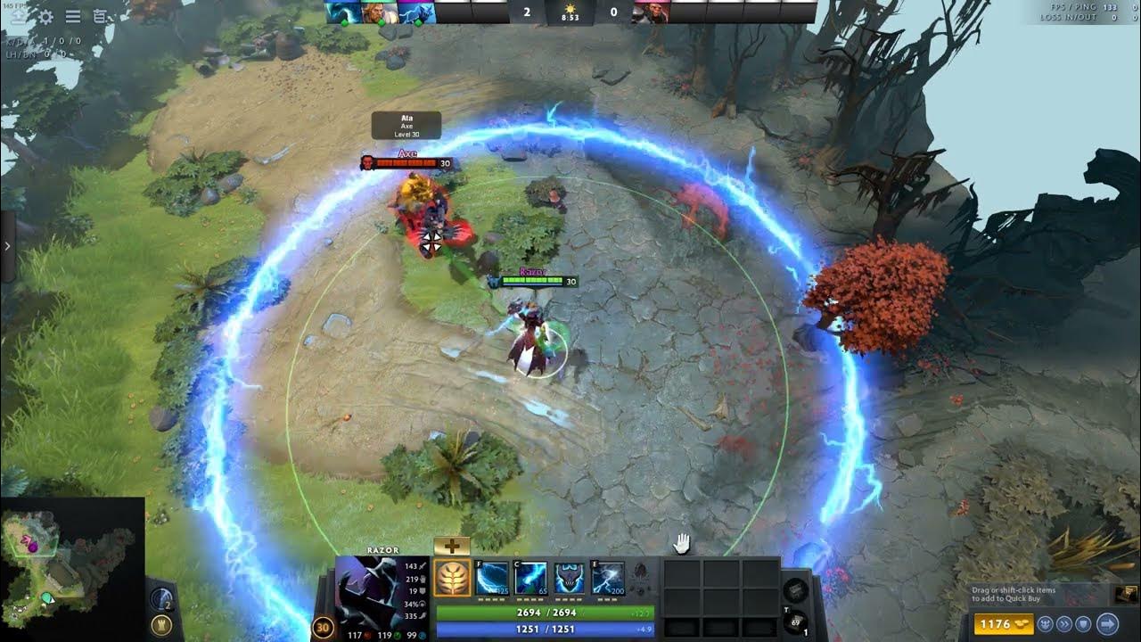 Razor New Aghanim Shard - Dota 2 Patch 7.34 - YouTube