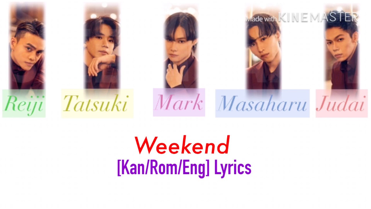 FlowBack - Weekend [Kan/Rom/Eng] Color-coded Lyric Video - YouTube