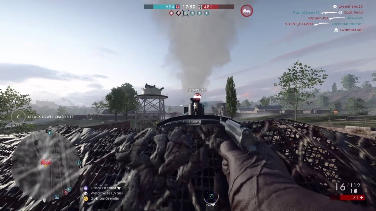 Battlefield 1 - Train Landing - YouTube